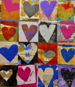 Print Shapes, Build a Collage Workshop - The Campanile